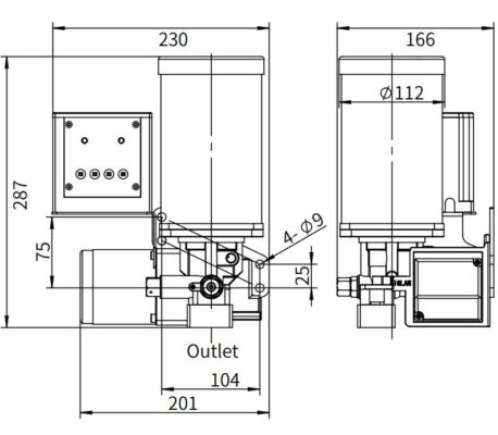 AHG1 Automatic Electric Grease Lubrication Pump System – IGLAN ...